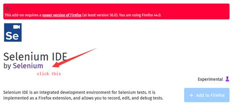 下载及安装selenium IDE 夏晓旭 博客园