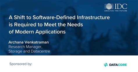 Software Defined Infrastructure Shift For Modern Applications