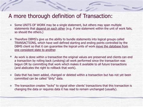 Ppt Granularity Of Locks And Degrees Of Consistency In A Shared Database Powerpoint