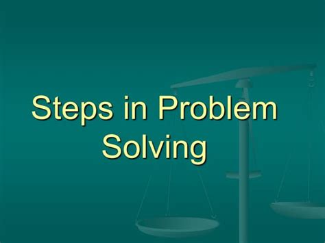 Problem Solving Steps And Capa Implementationppt