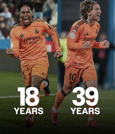 ‎رئال مادرید سی اف نیوز‎ ‎ 📊 بیشترین فاصله سنی بین گلزنان رئال مادرید در یک بازی 🤍