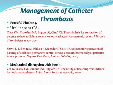 Tunnelled Cuffed Catheter Permacath Pptx