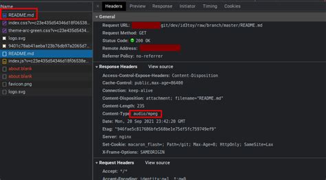 Initial Chars In Readme Misinterpreted As Audio File · Issue 17108 · Go Giteagitea · Github