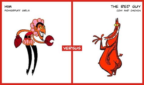 Cow And Chicken Red Guy