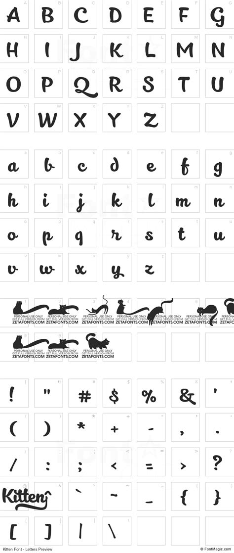 Kitten Font FontMagic