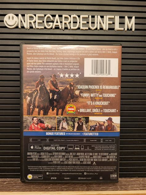 Les Frères Sisters The Sisters Brothers 2018 Boutique Ciné Dvd