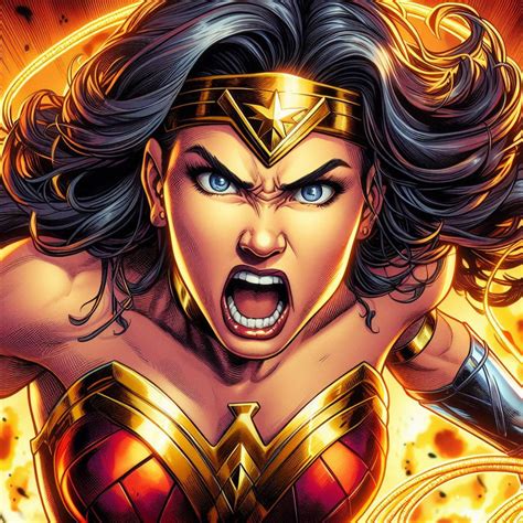 Angry Wonderwoman Comics By Gardenia76 On Deviantart