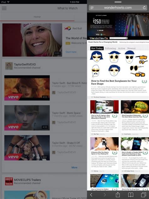Heres How To Use Slide Over And Split View On The Ipad On Ios 9