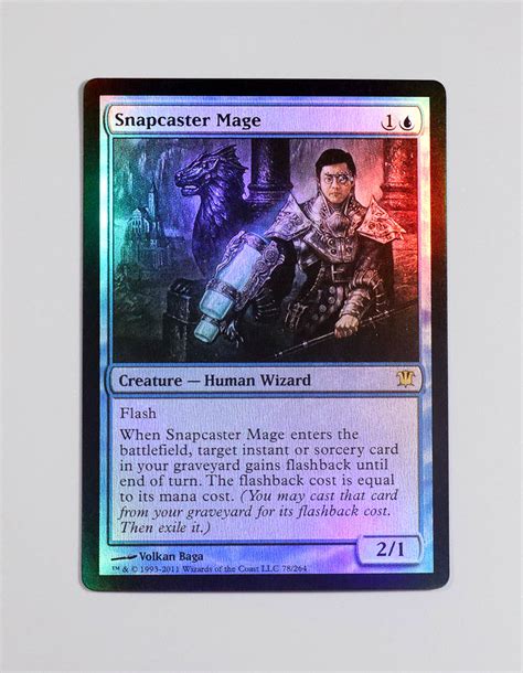 Snapcaster Mage Foil From Innistrad Isd Mtg Proxy Magic Cardplus