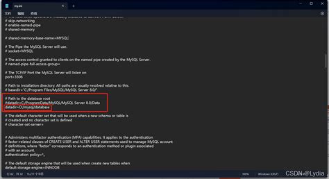 Mysql数据库 存储路径更改mysql修改数据存储位置 Csdn博客