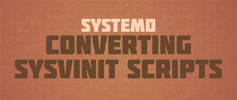 Systemd Template Unit Files Fedora Magazine
