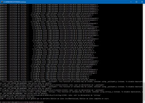 Tons Of Include File Notices When Building With Chinese Version Of Visual Studio Issue