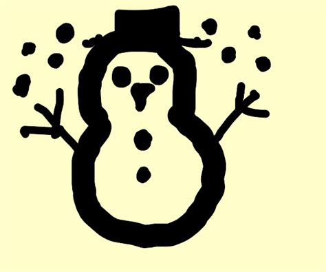 Unicode Snowman Drawception