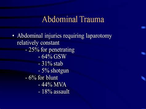 ABDOMINAL TRAUMA Rambam Medical Center Dr Nordkin Dmitri