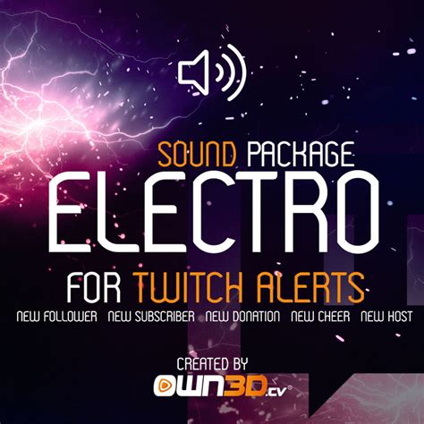 Unique Alert Sounds For Your Stream On Twitch Own3d