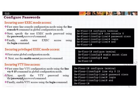 Basic Switch And End Device Configuration CCNA Module PDF