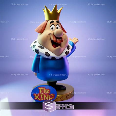 The King Stl Files From Yippee Yappee And Yahooey 3d Printable Specialstl