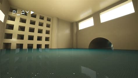 3d Model Backrooms Poolrooms Modular Horror Environment Unreal