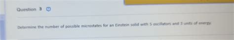 Solved Question 3determine The Number Of Possible