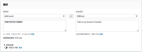 免费在线实时翻译 amazon translate