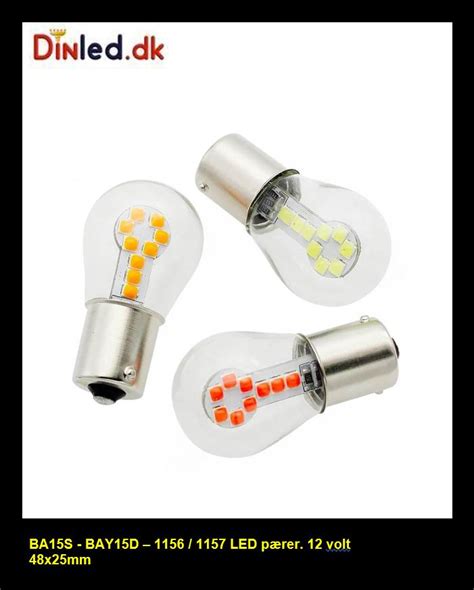 Bay15d Led Pære 12v Dinled Dk