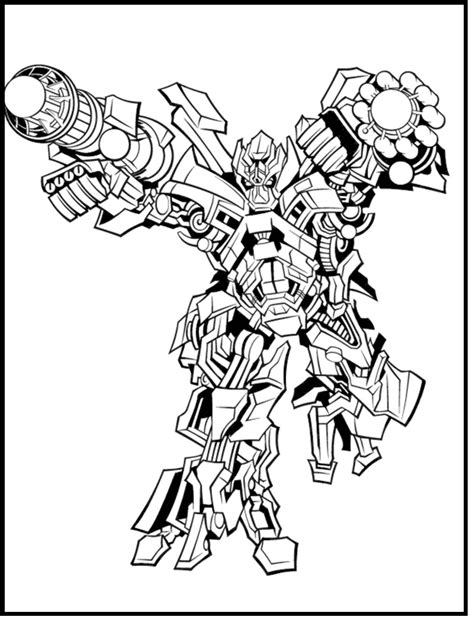 Transformers Ironhide Transformers Drawing Transformers Coloring