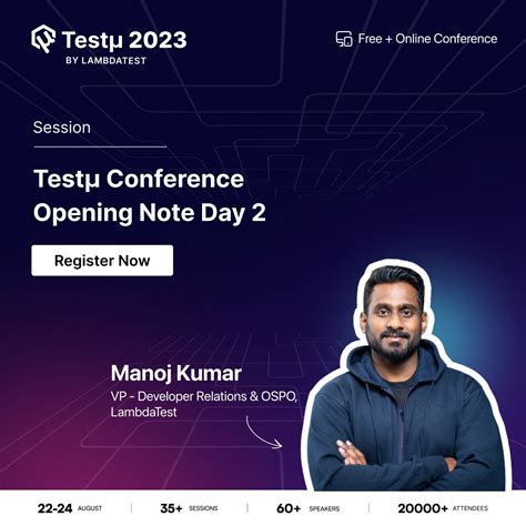 Lambdatest On Linkedin Testmuconf Softwaretesting Testμconference