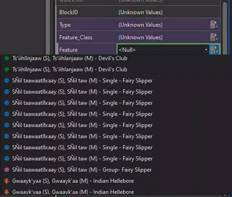 In Arcgis Pro The Attributes Panel Drop Down List Of Values Seems To Show Symbology Categories