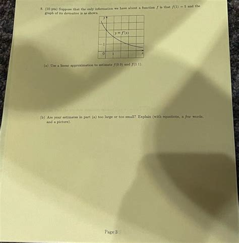 solved 8 10 pts suppone that the only information we have