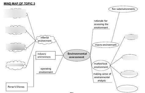 Lu3 Mind Map Strategic Analysis Analyzing The External Environment