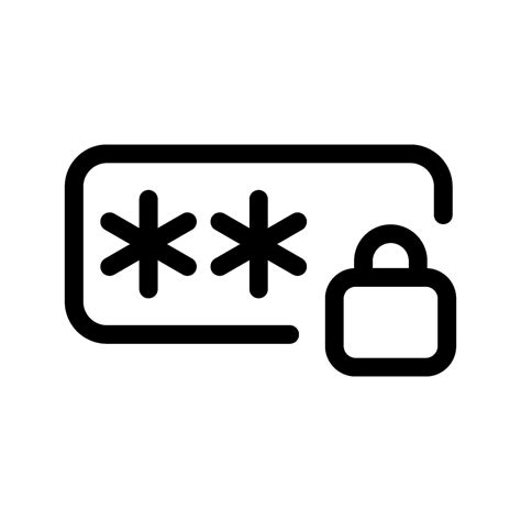 Password Icon Symbol Design Illustration 47300239 Vector Art At Vecteezy