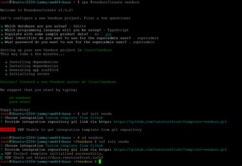 E Commerce Vsf Unable To Get Integration Template From Git Repository Stack Overflow