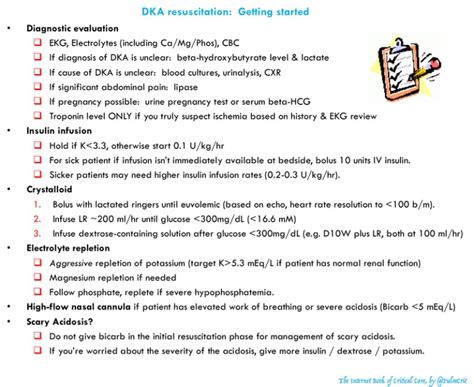 Anatomy Of A Dka Resuscitation Emcrit Project