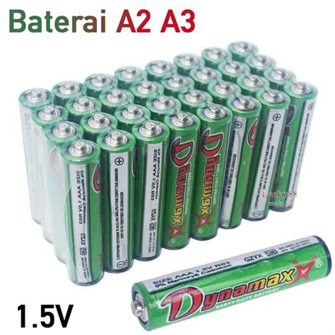 Jual Dynamax Baterai 1 5V AA AAA Not Rechargeable Cocok Untuk Segala Mainan Dan Barang