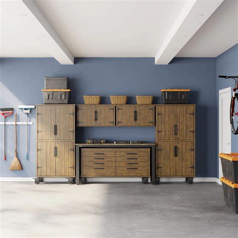 Cahill 72in Garage Storage Work Bench Whalen Furniture