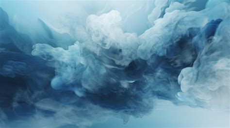 Premium Photo A Blue Sky With Clouds And A White Cloud