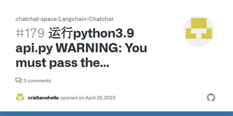 Python Api Py Warning You Must Pass The Application As An Import String To Enable Reload