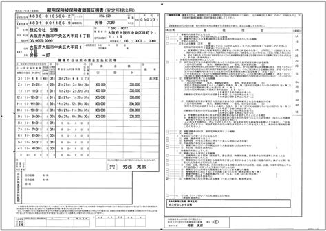【離職証明書の書き方】パターン別