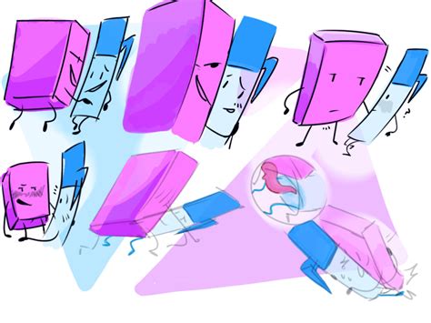 Rule 34 2boys Asking Battle For Dream Island Blue Background