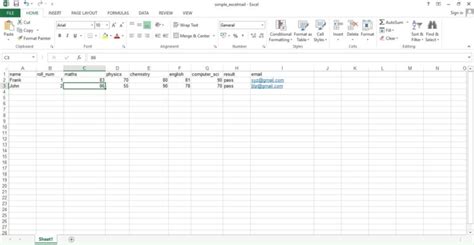 How To Email An Excel Spreadsheets Earn And Excel