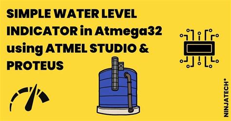 Simple Water Level Indicator In Atemga32 Using Proteus