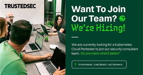 trustedsec on linkedin infosecjobs cloudpentester hiring
