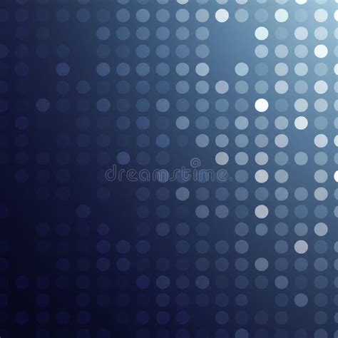 Blue Gradient Background With A Pattern Of Evenly Spaced White Circles