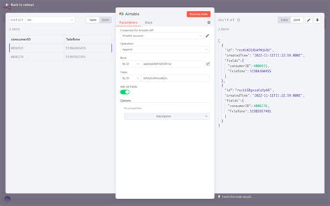 Airtable Node Execution Works But Data Is Not Appended On Airtable Questions N8n Community
