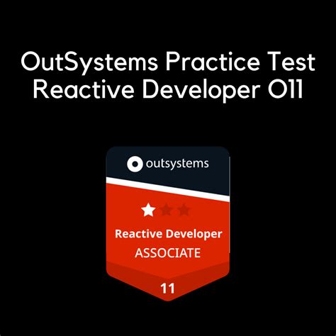 Outsystems Reactive Developer Sample Exam By Academia Rafaoutsystems