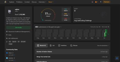 Leetcode Solutions Unlocked Day 16 Vaibhav Saini 🇮🇳 Posted On The