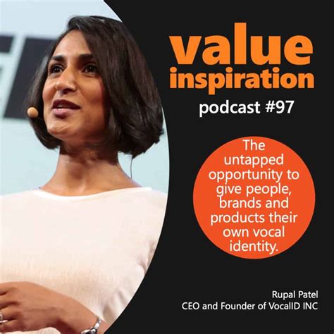 97 Rupal Patel Ceo Of Vocalid Inc On Giving People Brands And Products Their Own Vocal