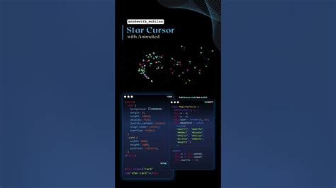 star cursor pure css ️ codewith muhilan css coding youtube