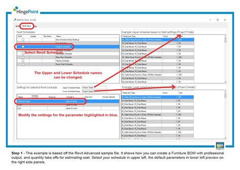Revit Add Ons BOM To Excel Add In For Revit Reports Tables Quantities