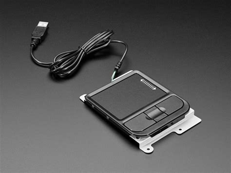 Medium Panel Mount Usb Trackpad With Three Buttons Raspberry Pi Arduino